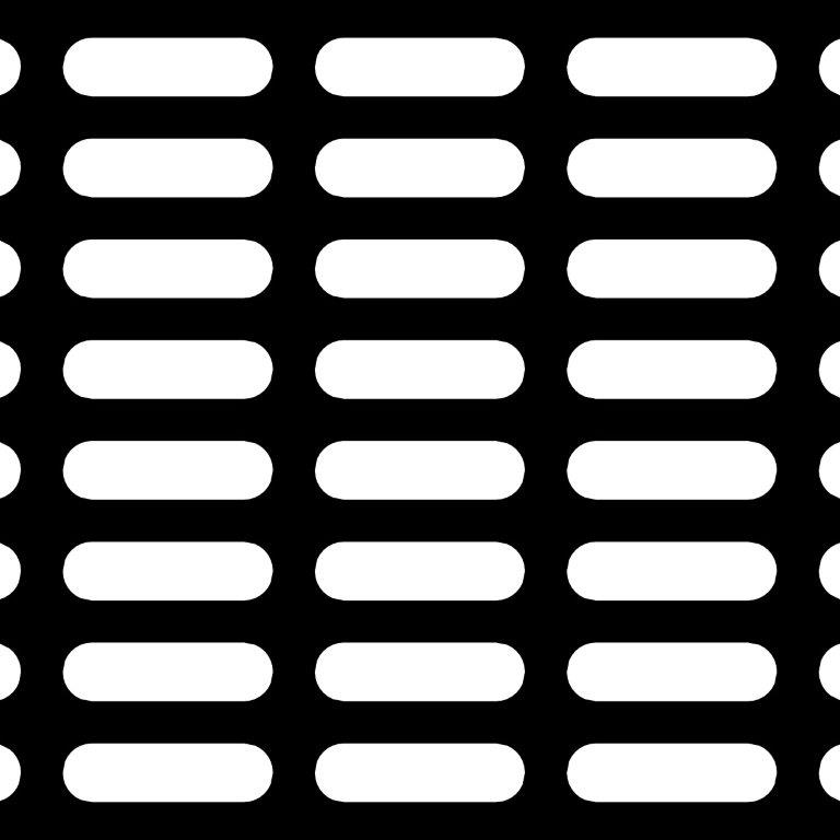 Round end slot - Arrow Metal