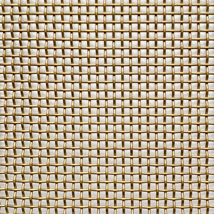 Brass woven wire mesh in-stock range, ready to ship by Arrow Metal