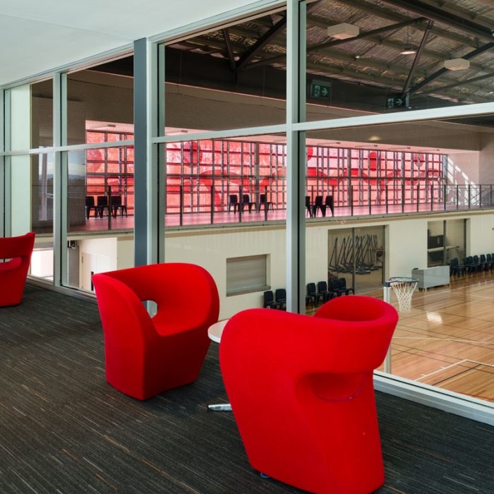 Perforated Metal for Sports Architecture - Arrow Metal