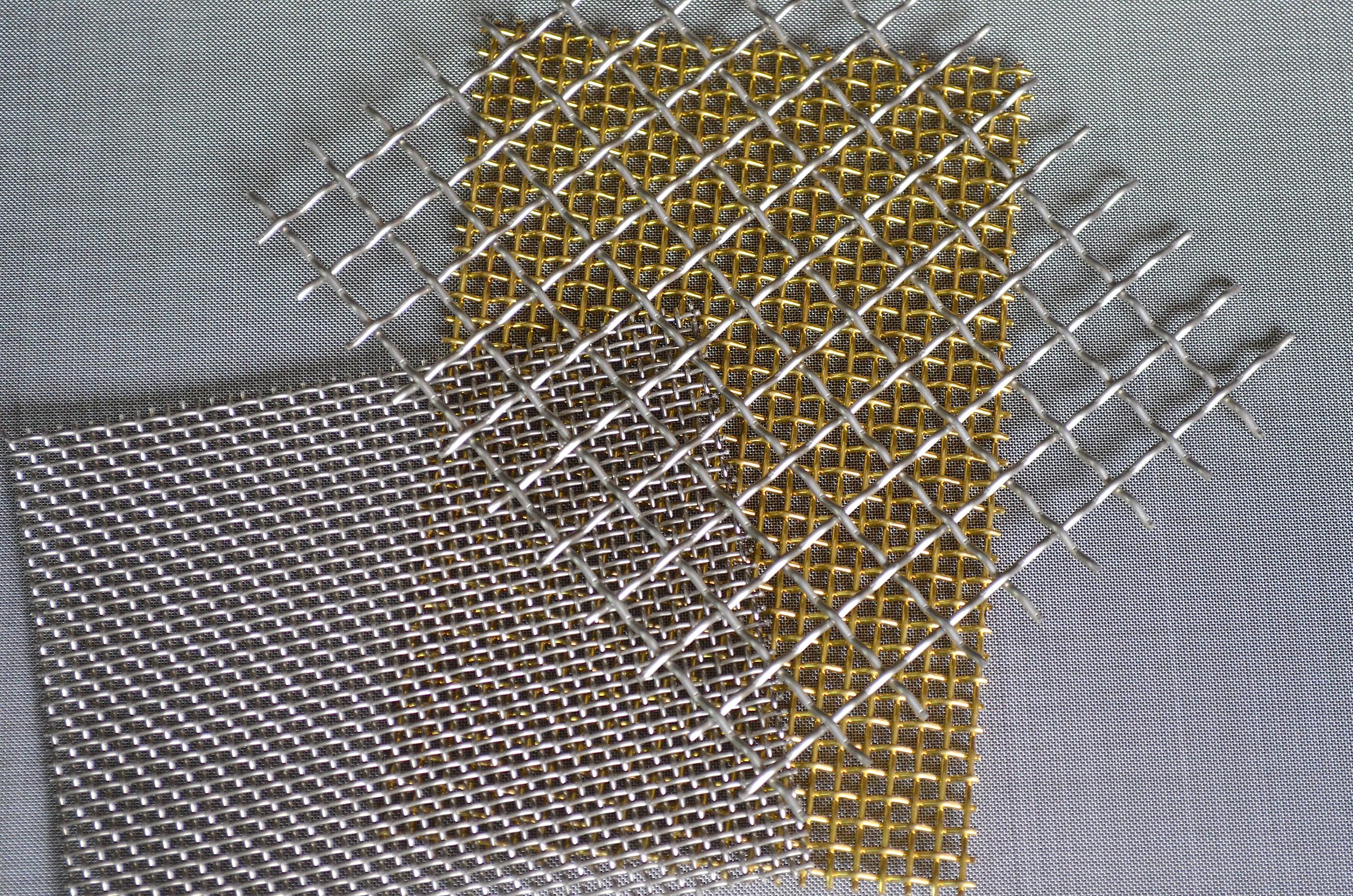 Woven Wire Mesh Samples - Arrow Metal