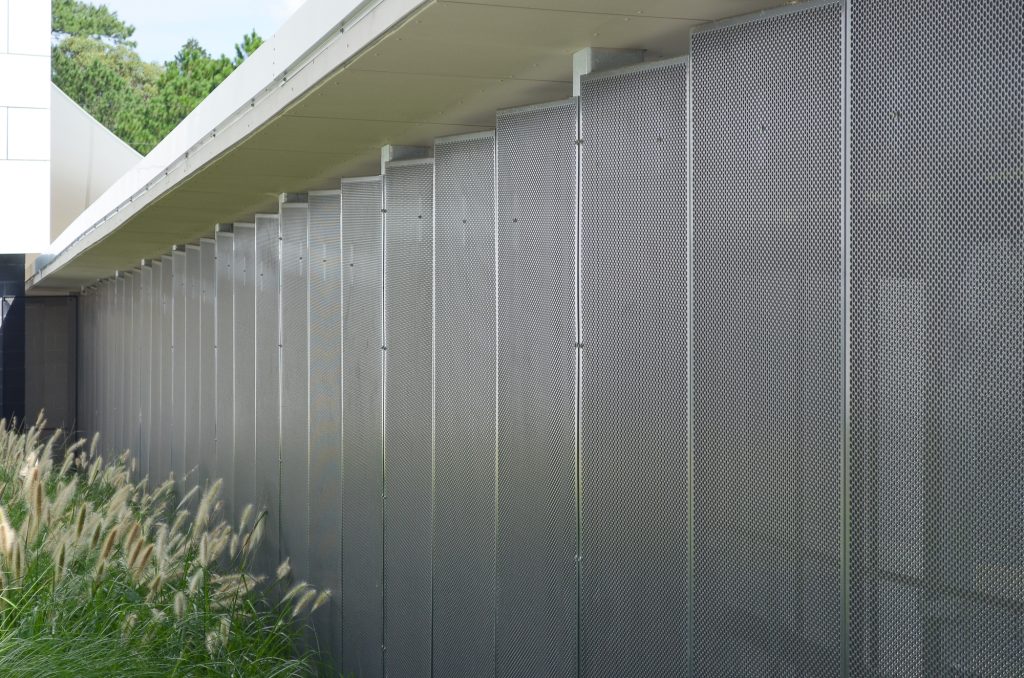 Perforated Metal Walkway Panels, Gosford Hospital - Arrow Metal