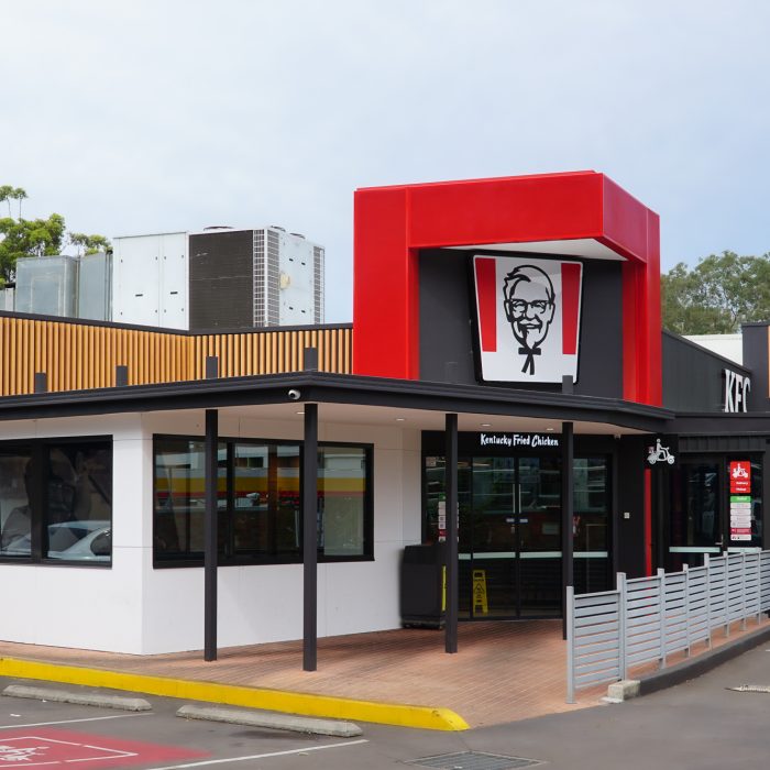 KFC Drive-Thru & Restaurant Fitouts - Arrow Metal