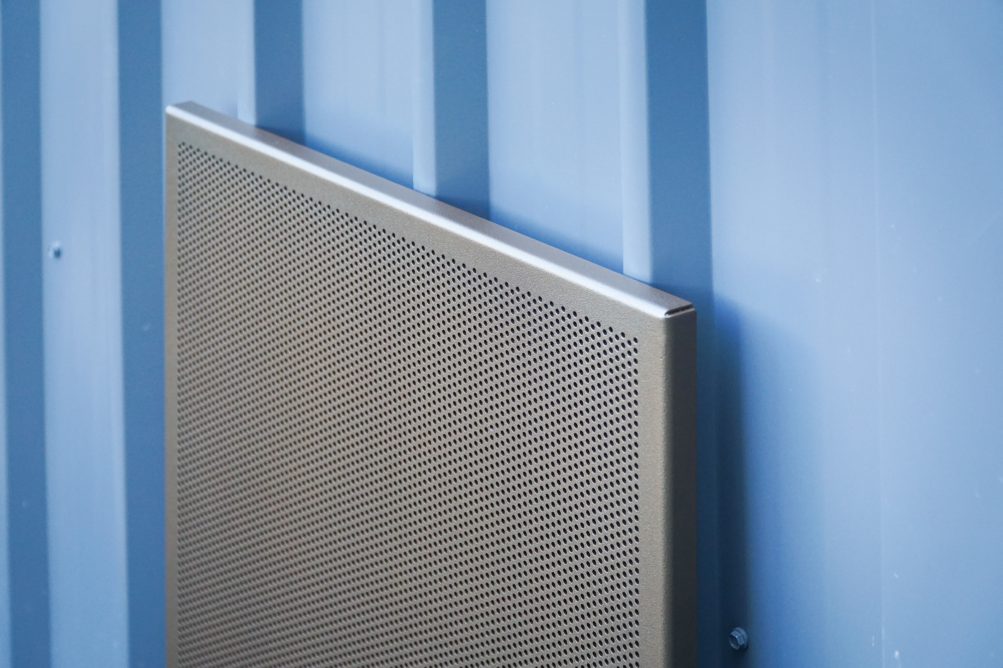 Bronze powder coated panel foldedDSC00132 - Arrow Metal